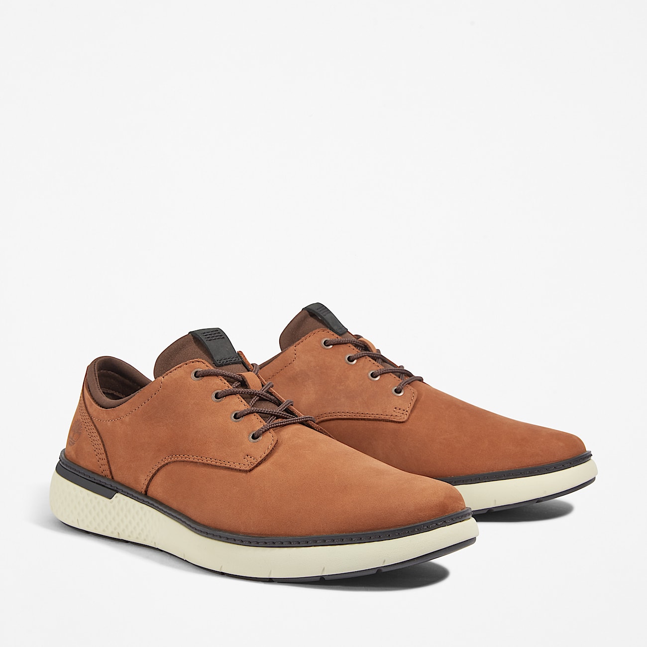 Cross Mark Shoe for Men in Light Brown