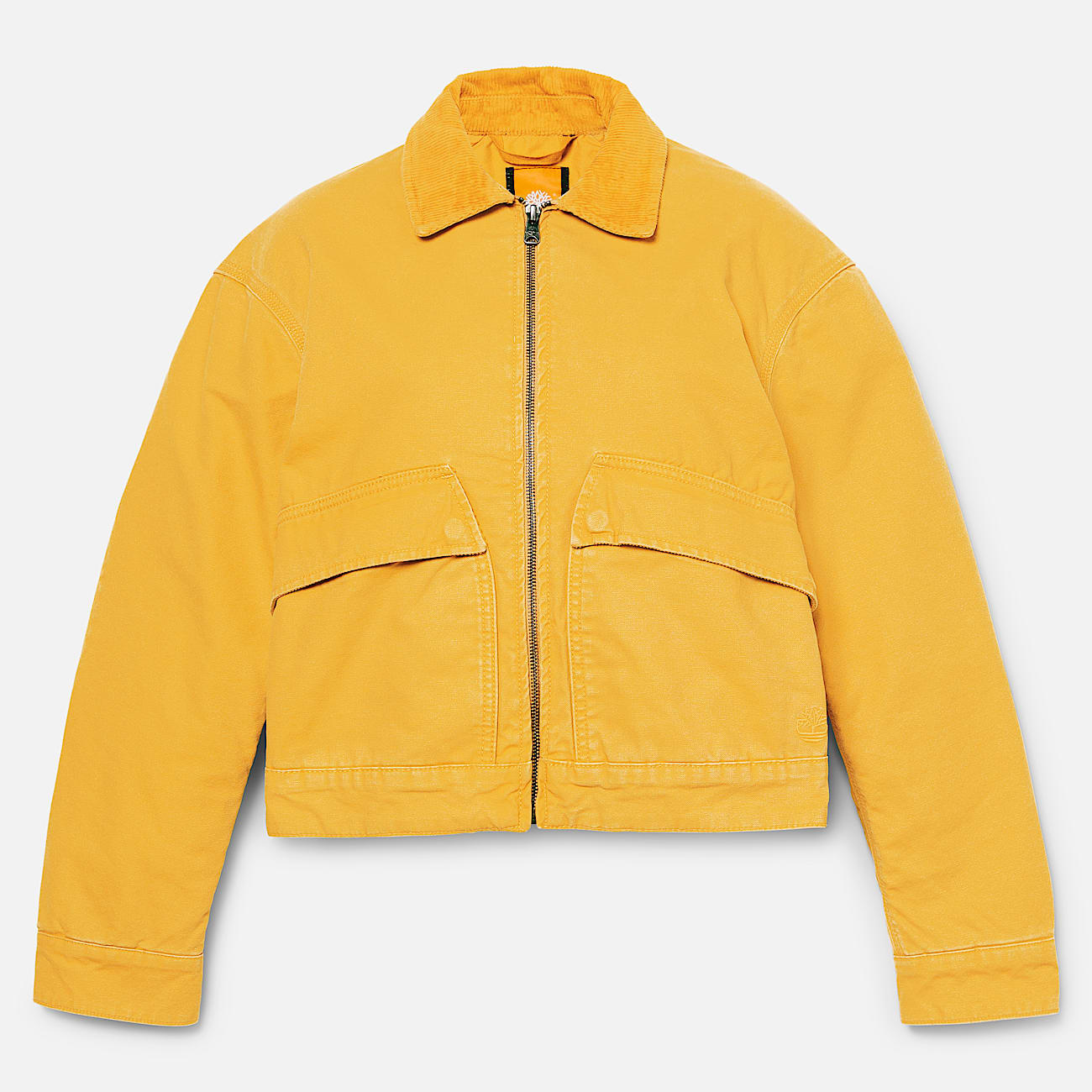 Strafford Quilted Washed Canvas Jacket for Women in Yellow