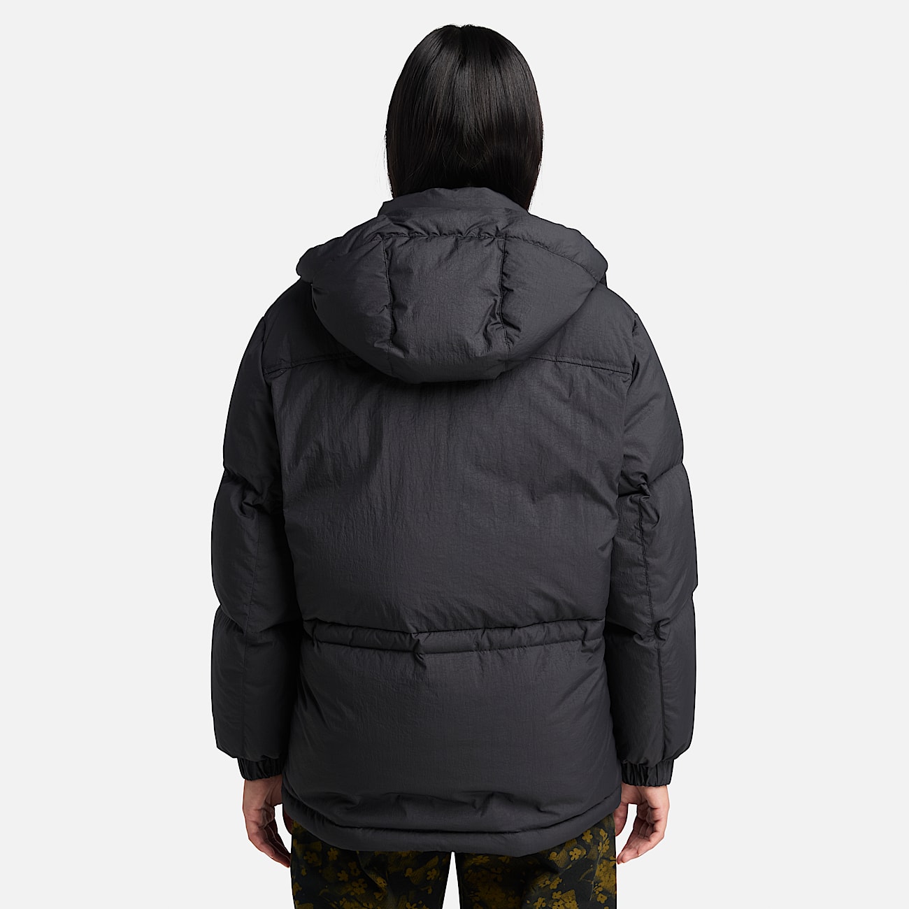 Howker Recycled Down Puffer Jacket for Women in Black