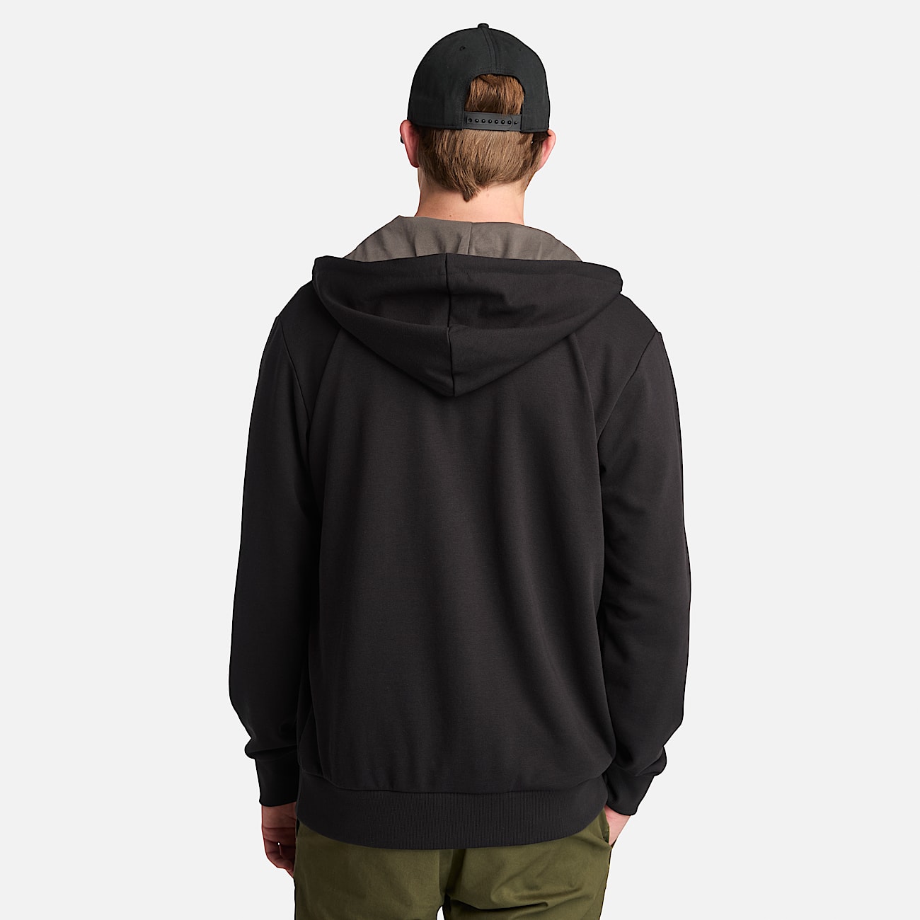 Oyster River Kapuzenjacke mit Logo auf der Brust und durchgehendem ...