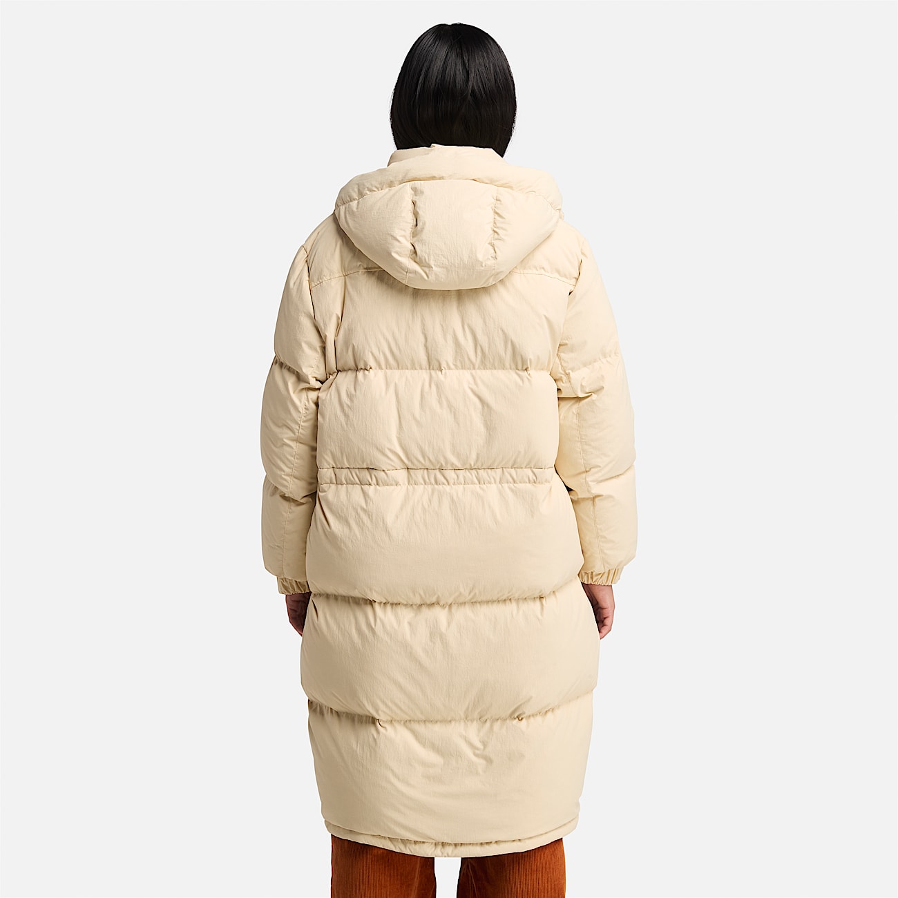 Howker Recycled Down Puffer Long Parka for Women in Beige | Timberland IE