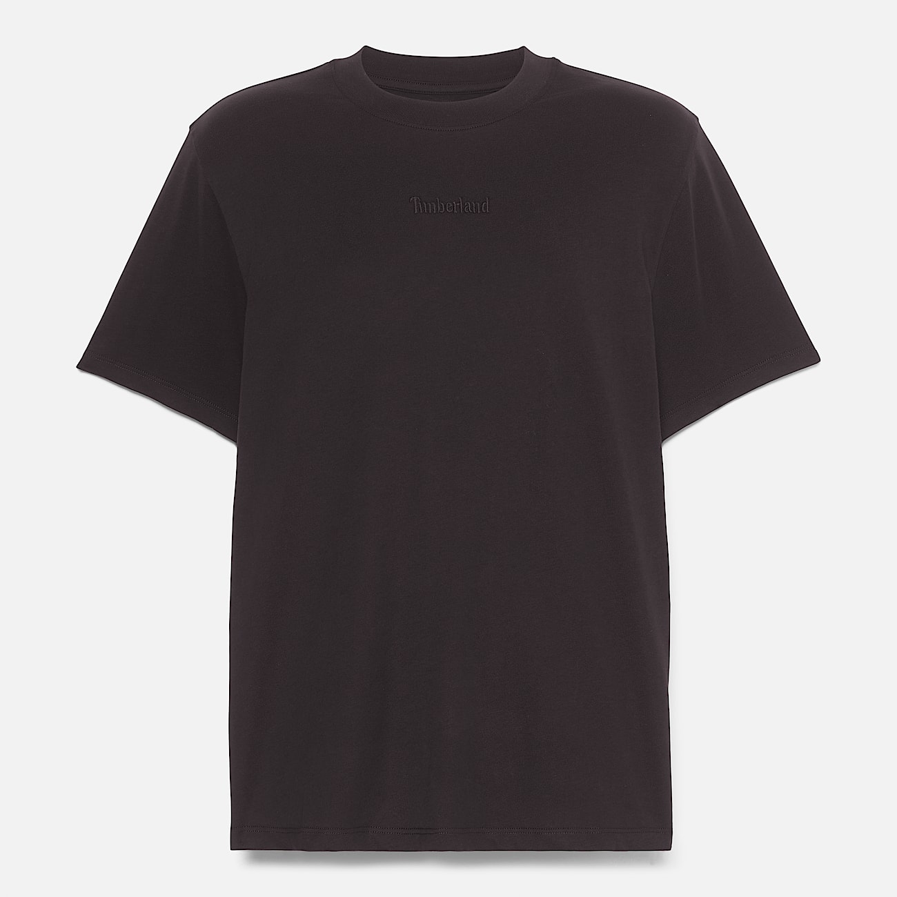 Embroidered Logo Short-Sleeve T-Shirt in Black