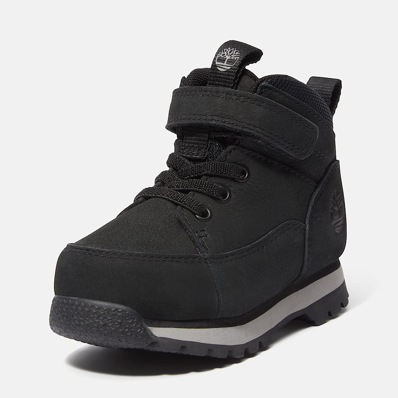 Euro Rock Hook-and-Loop Boot for Toddler in Black