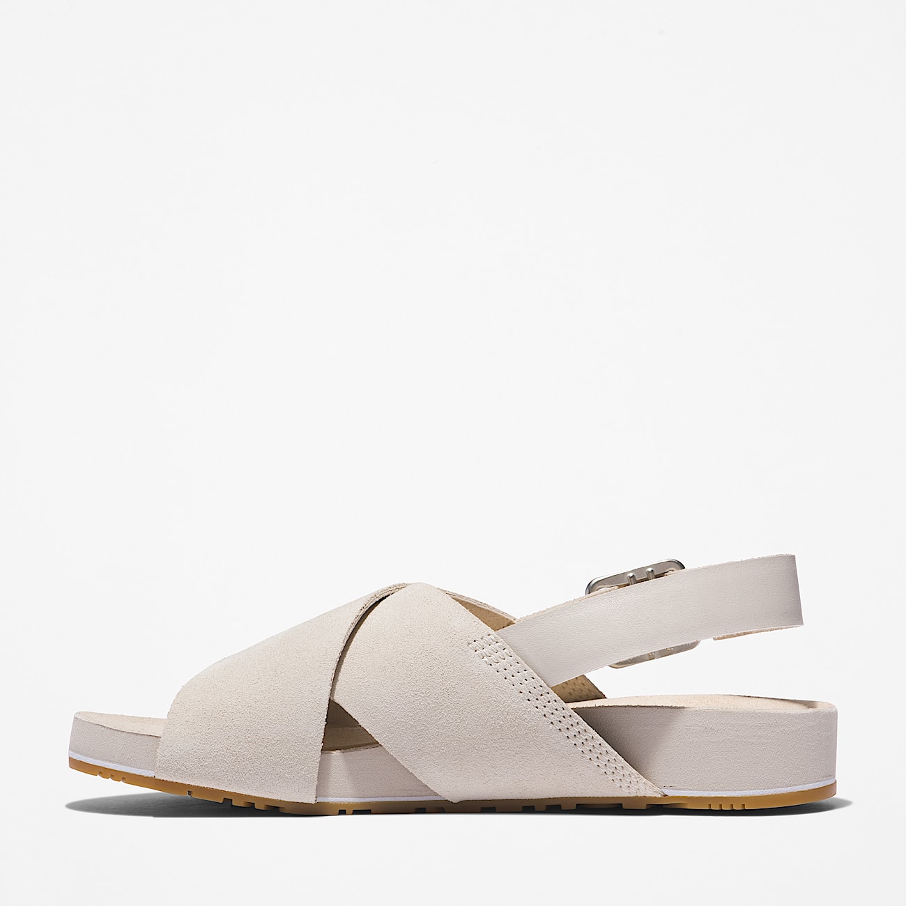 Malibu Waves Basic Backstrap Sandal for Women in Light Beige