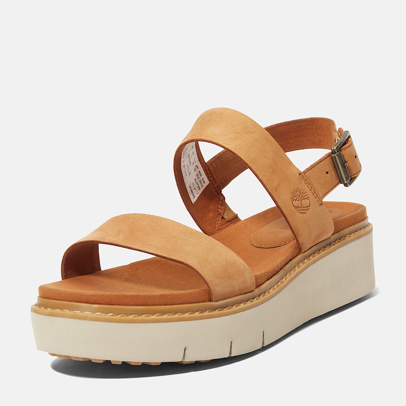 Safari Dawn Sandaal met 2 bandjes voor dames in lichtbruin