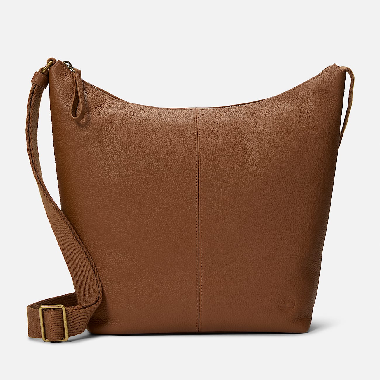 Leather Shoulder Bag for Women in Brown