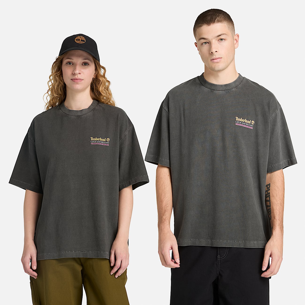 T-shirt unisexe à motif « Fly Fishing » en noir