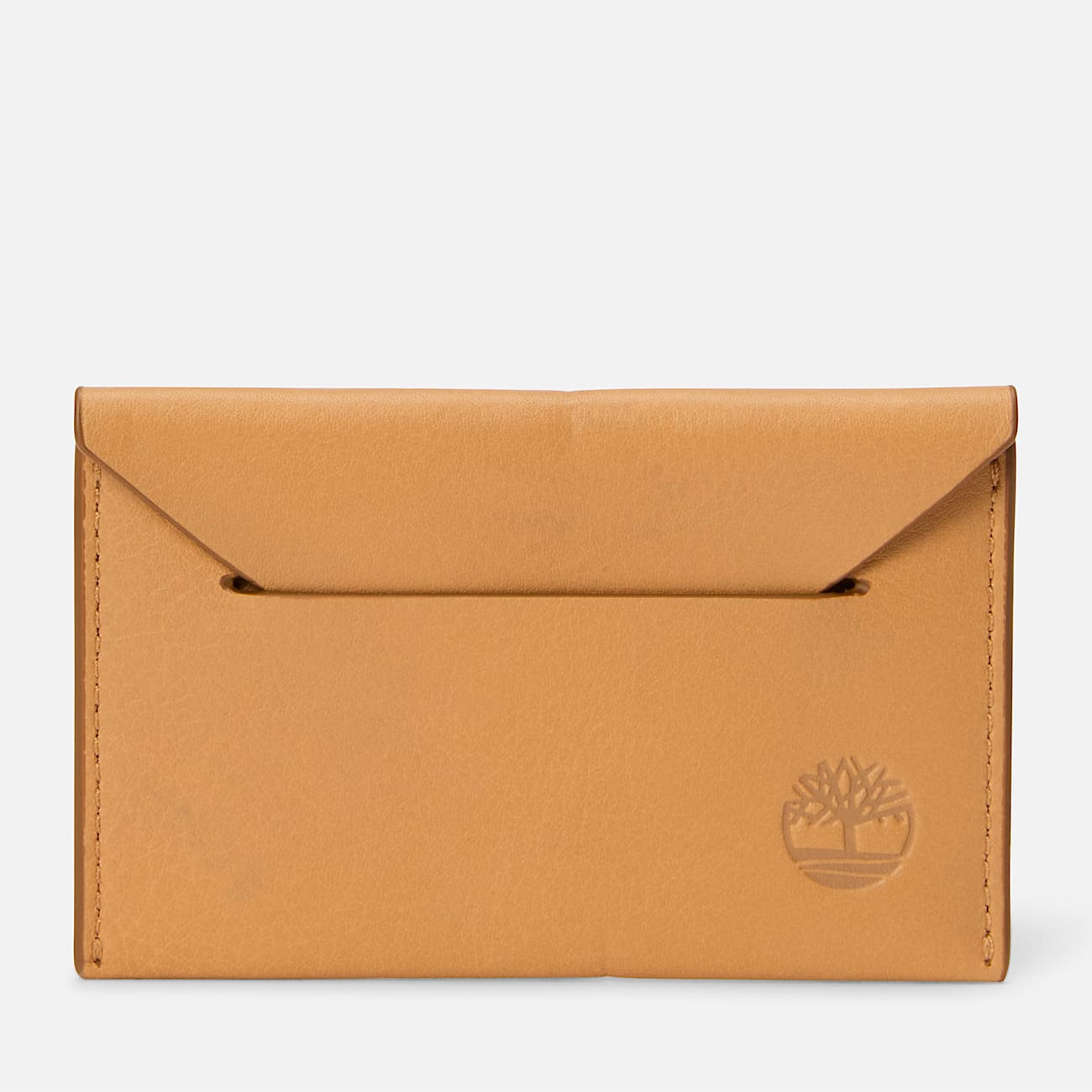 Acadia Leather Card Holder in Yellow