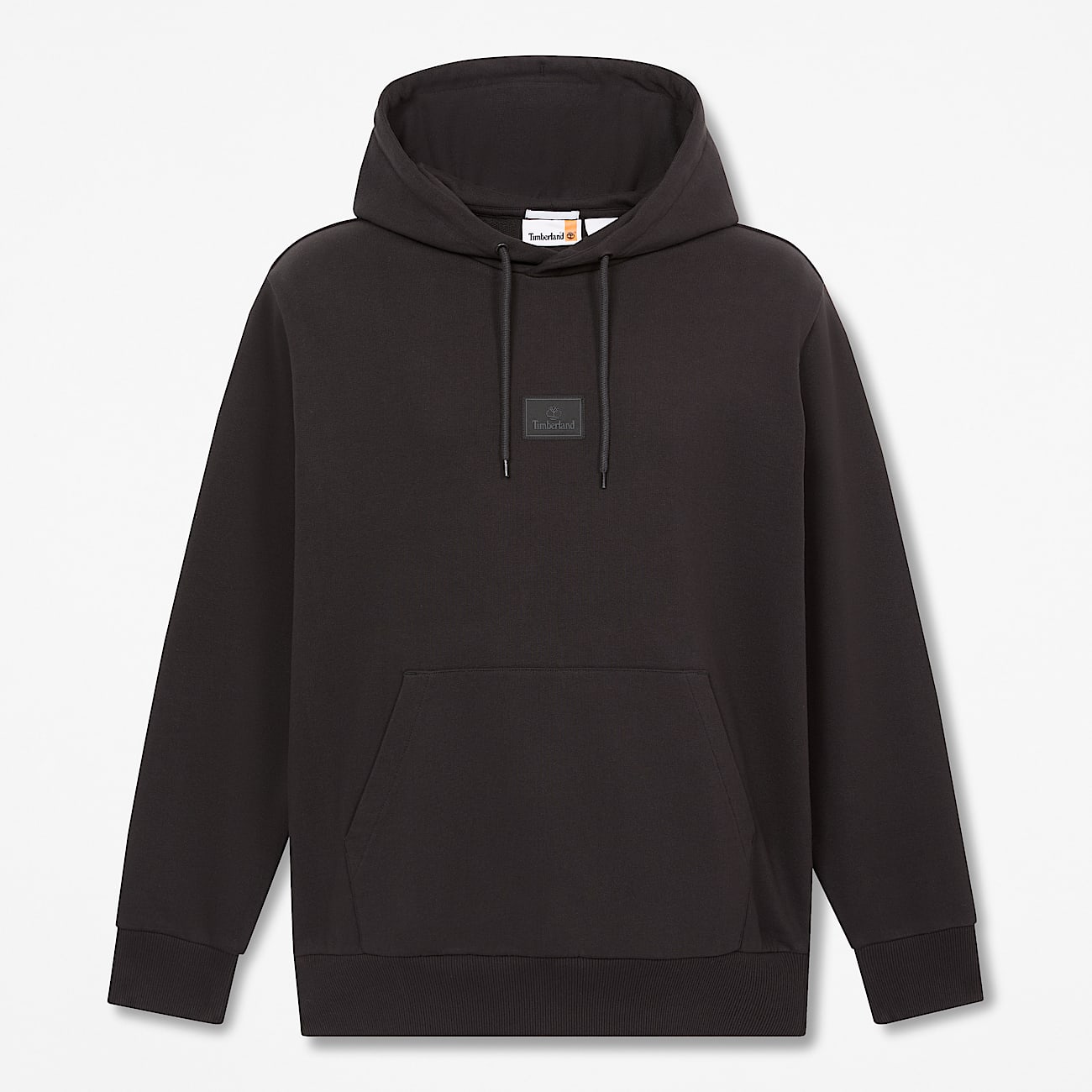 Silicon Badge Hoodie in Schwarz