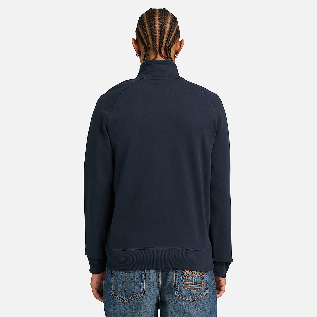 Camisola com Fecho de Correr Integral Exeter River para Homem em azul ...