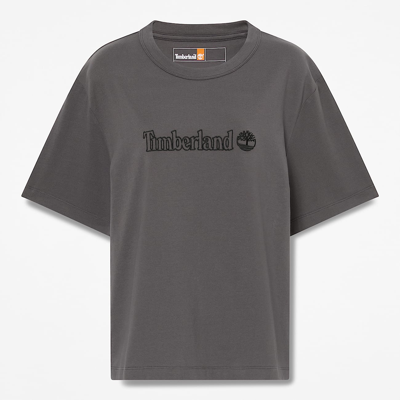 Lush Short-Sleeve T-Shirt for Women in Black