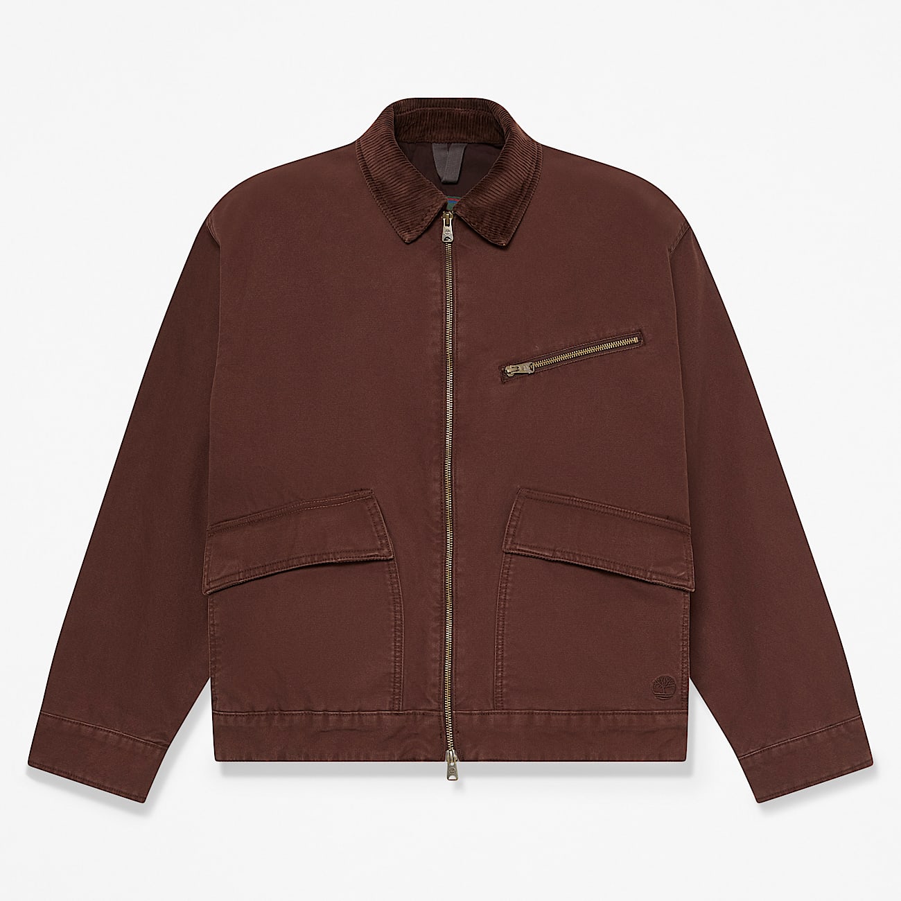 Strafford Canvas Jacket for Men in Dark Brown