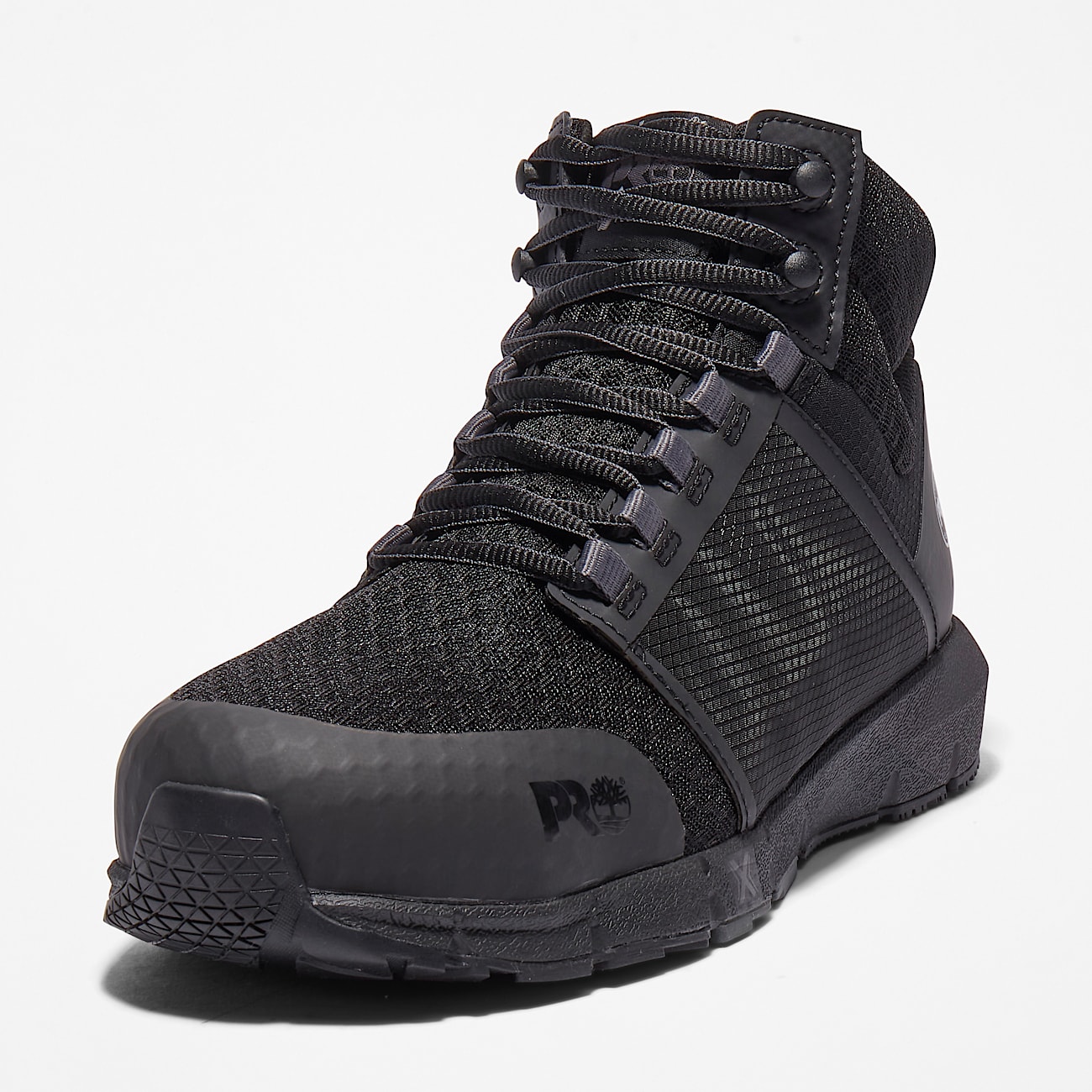 Radius Alloy-Toe Work Boot for Men in Black