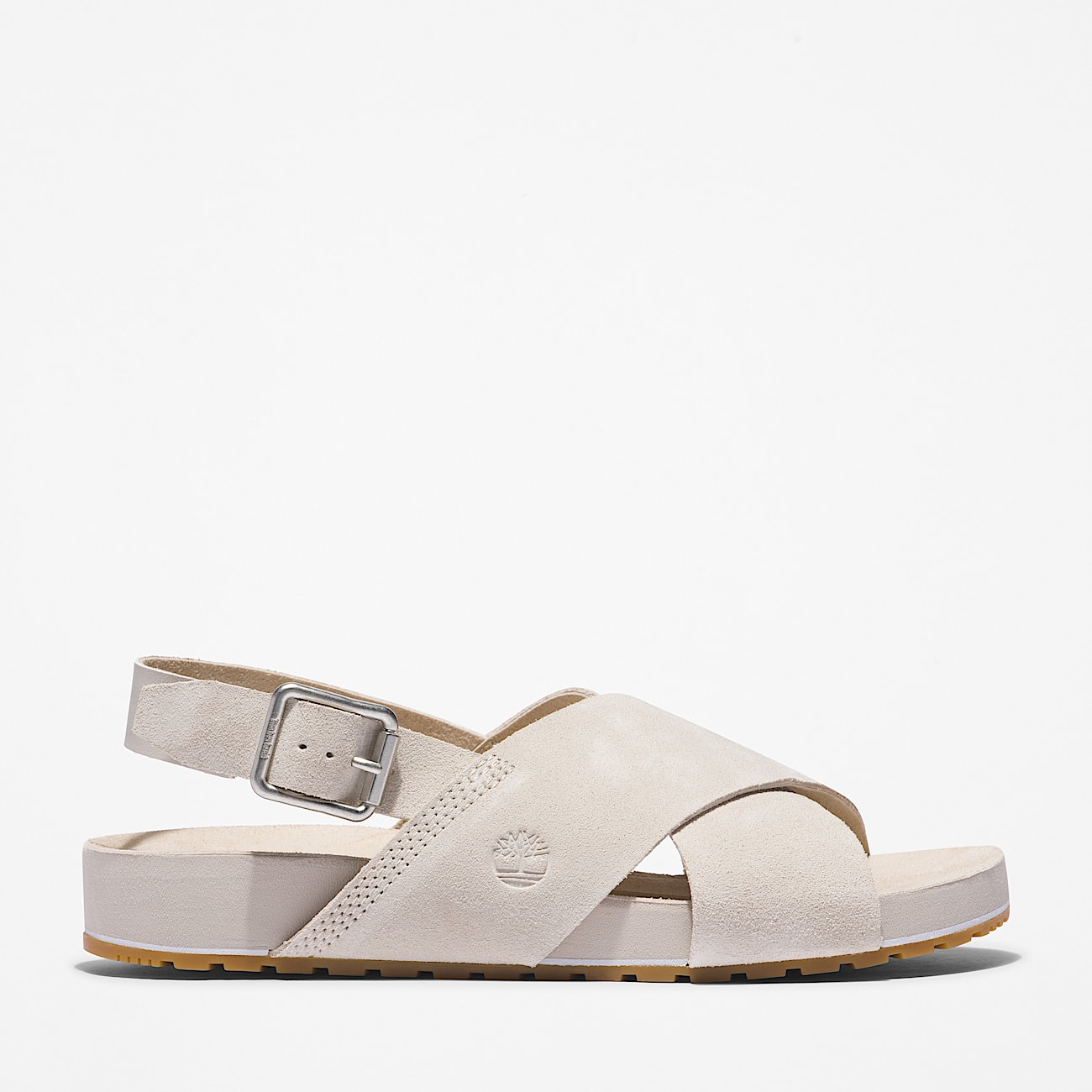 Malibu Waves Basic Backstrap Sandal for Women in Light Beige