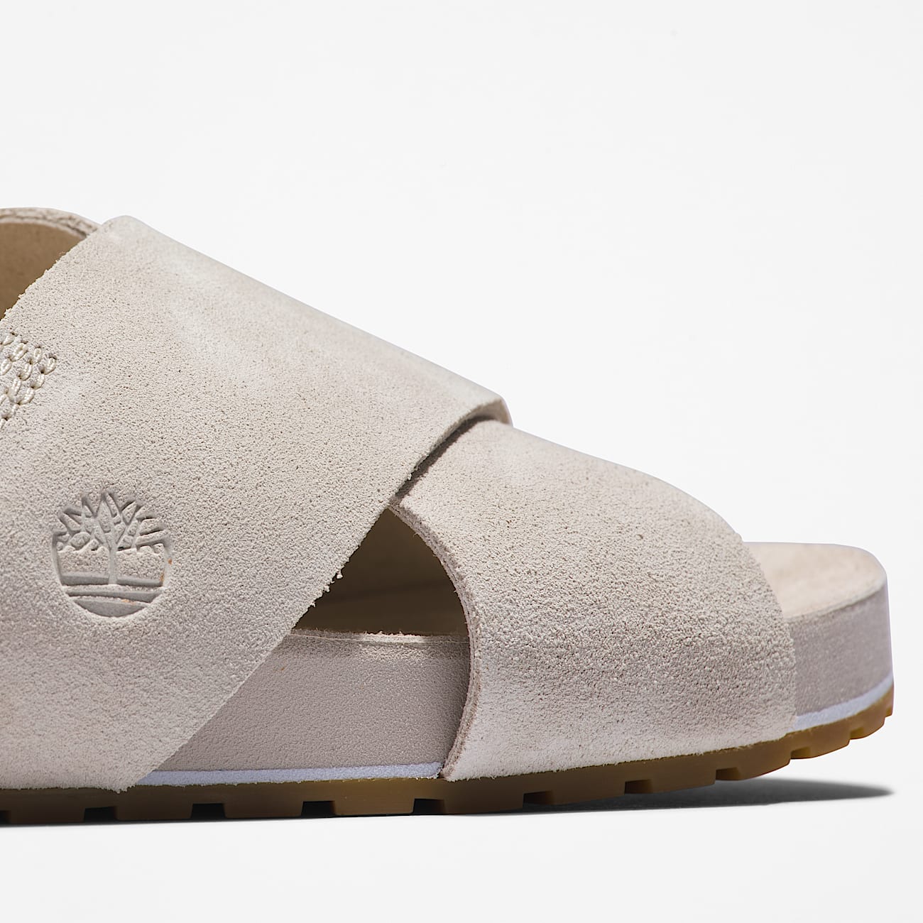 Malibu Waves Basic Backstrap Sandal for Women in Light Beige