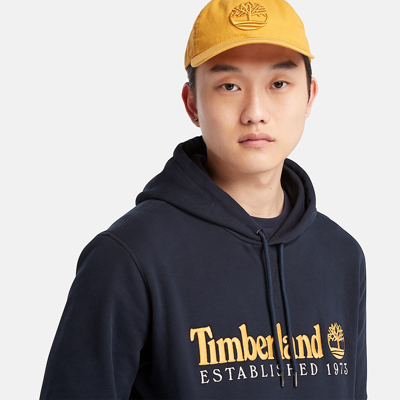 Established 1973 Hoodie for Men in Dark Blue