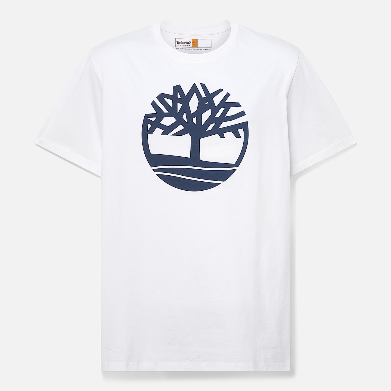 T-shirt à logo arbre Kennebec River pour homme en blanc