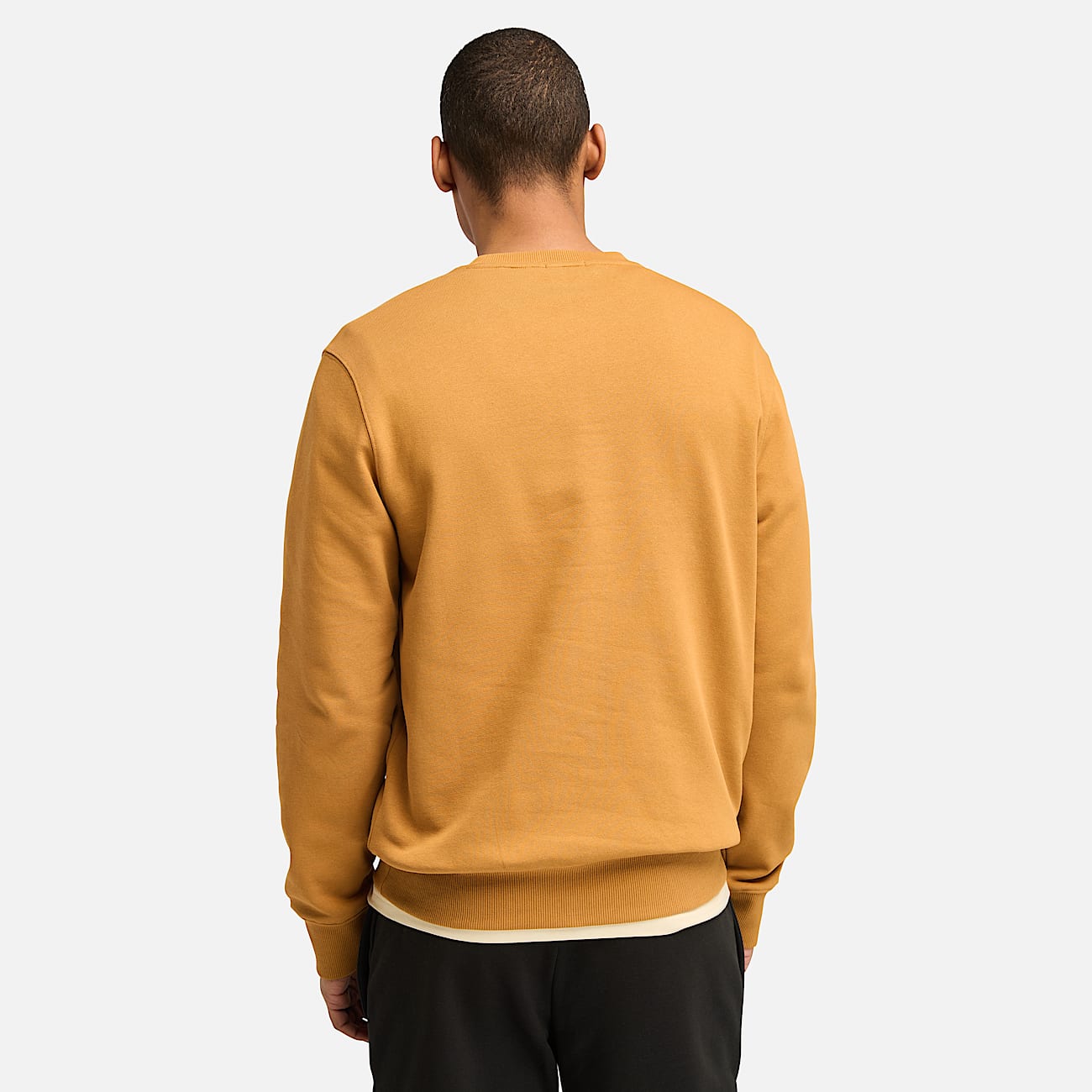 Kennebec River Crew Sweatshirt for Men in Yellow