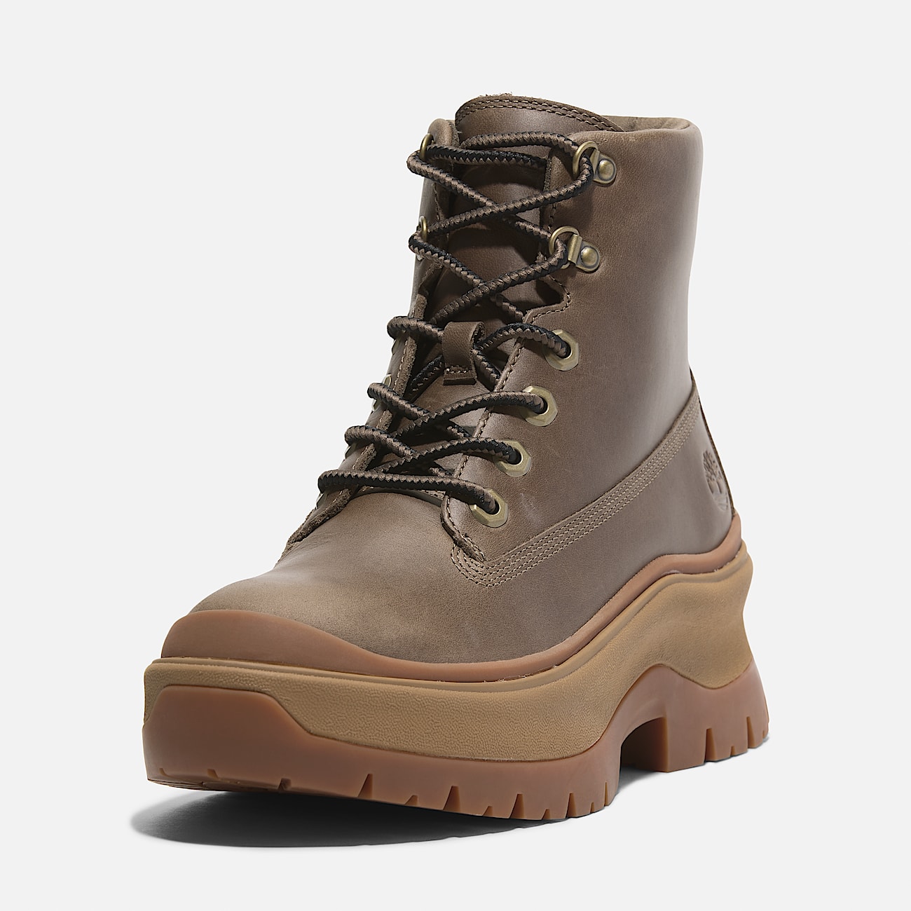 Roxie Lane Mid Lace-Up Boot for Women in Brown