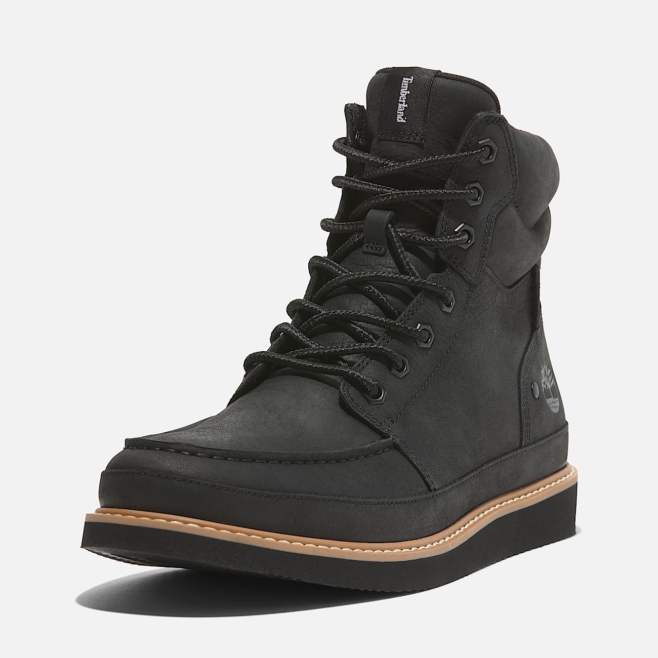 Newmarket Mid Lace-Up Boot for Men in Black