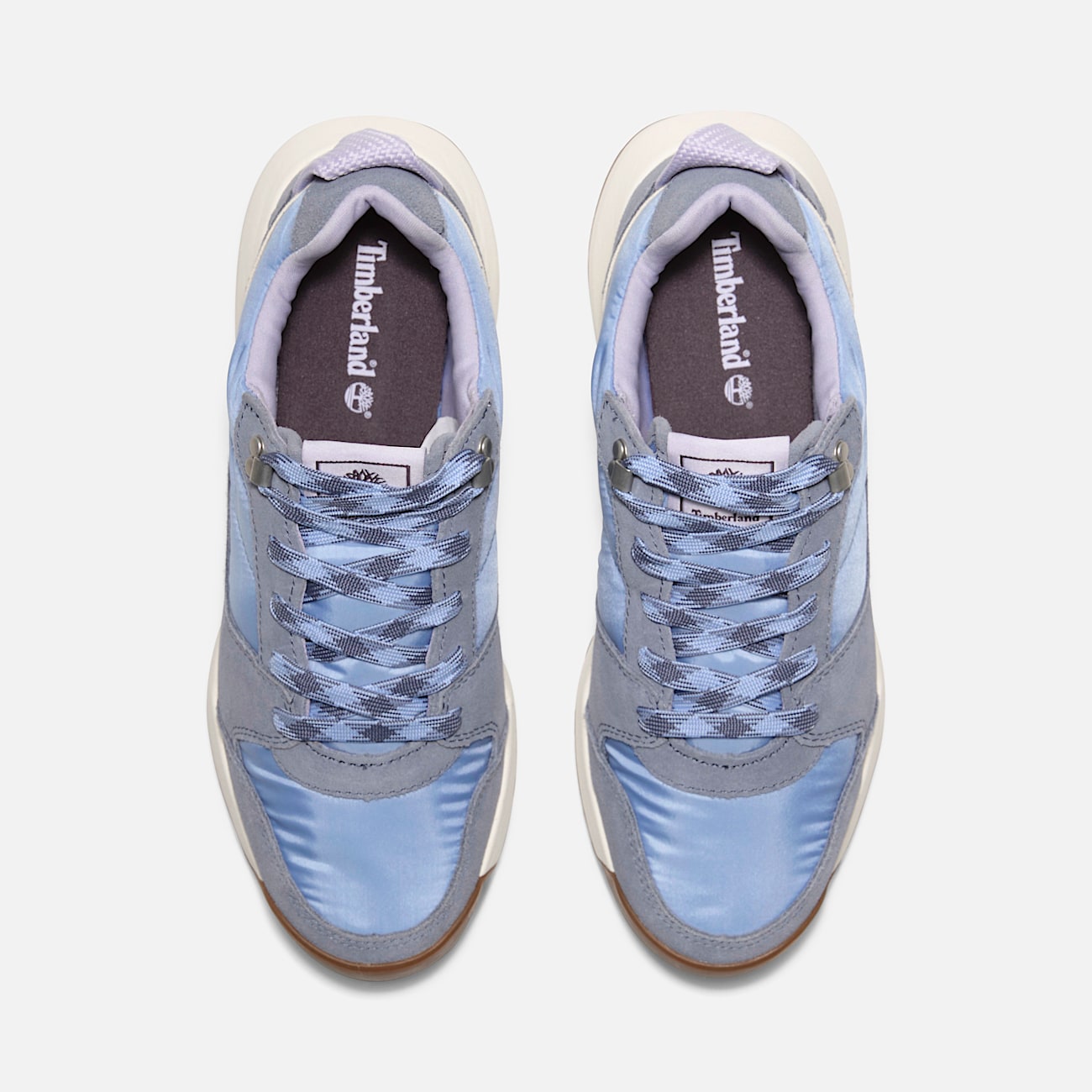 Retro Swift Low Lace-Up Trainer for Women in Light Blue