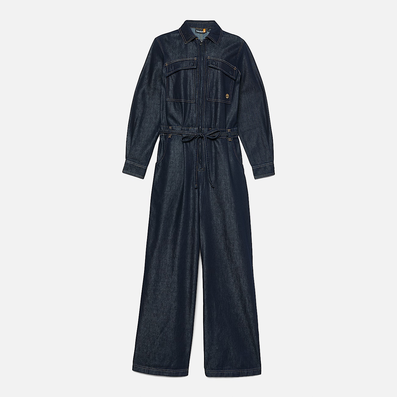 REFIBRA™ Denim Boiler Suit for Women in Dark Blue
