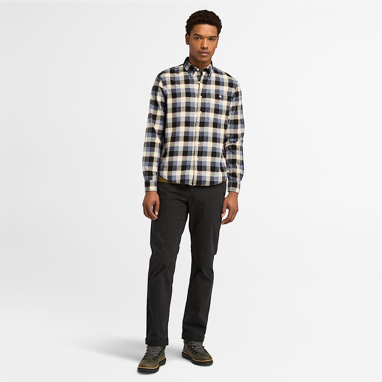 Solucell Air™ Technology Buffalo Shirt for Men in Grey