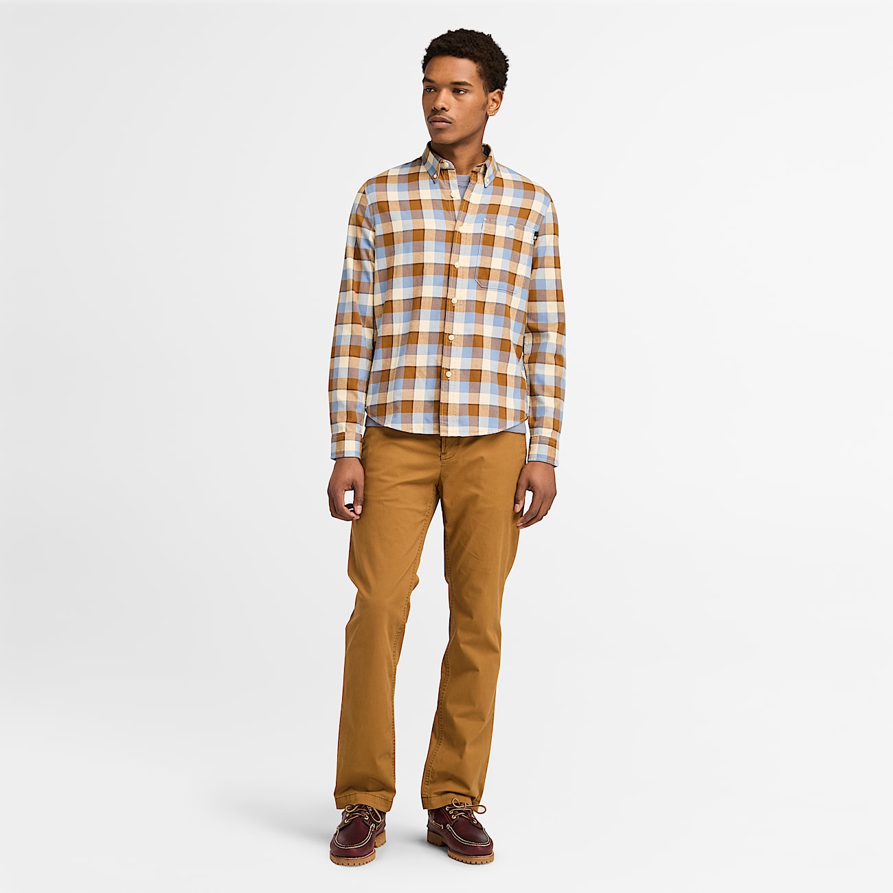 Chemise à technologie Solucell Air™ Buffalo pour homme en jaune foncé