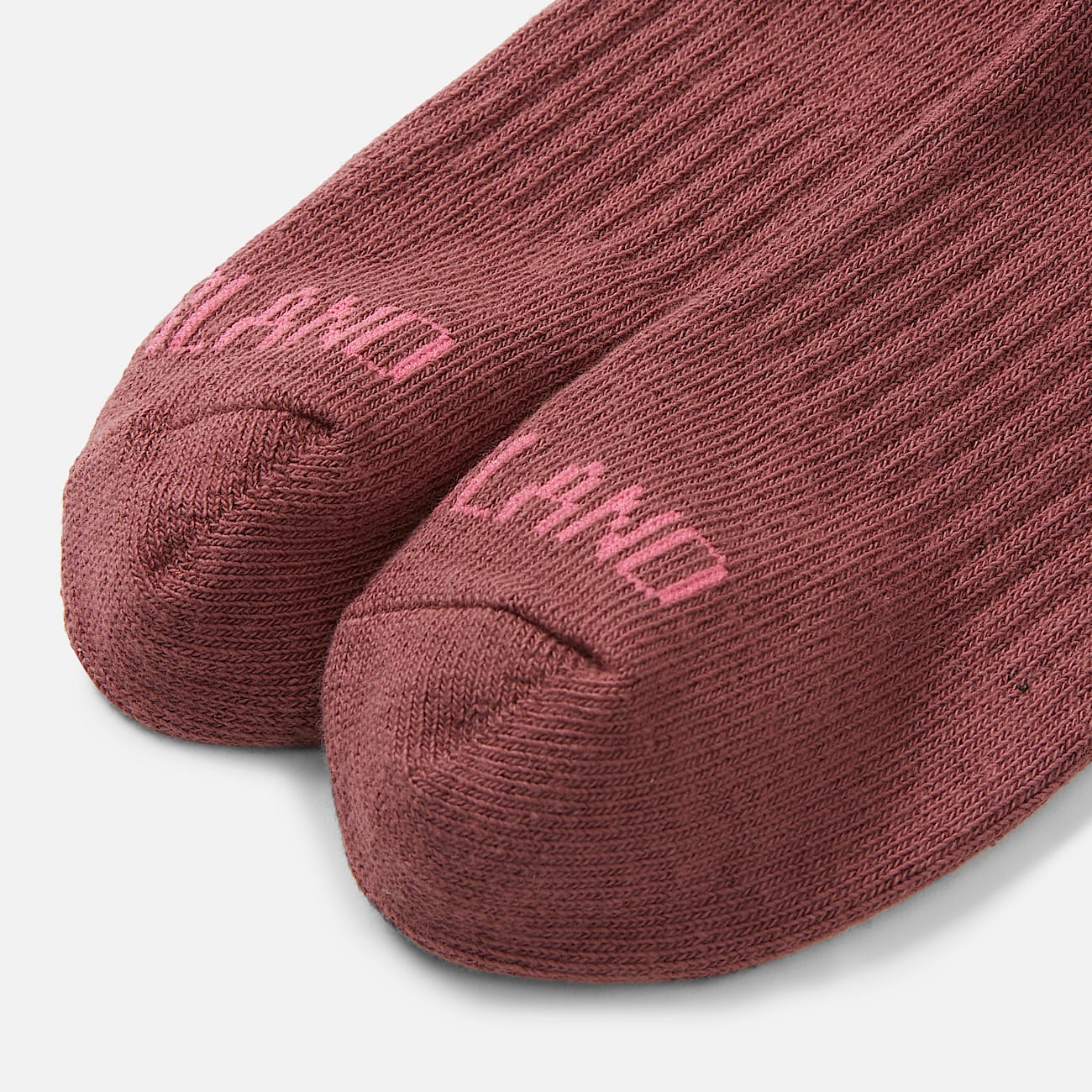 Extra Long Heavy Slouch Socks for Women in Red