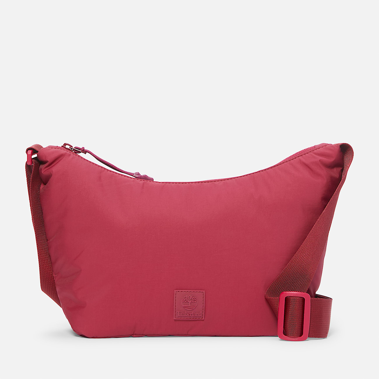 Timberpack Hobo Puffer Bag for Women in Dark Red