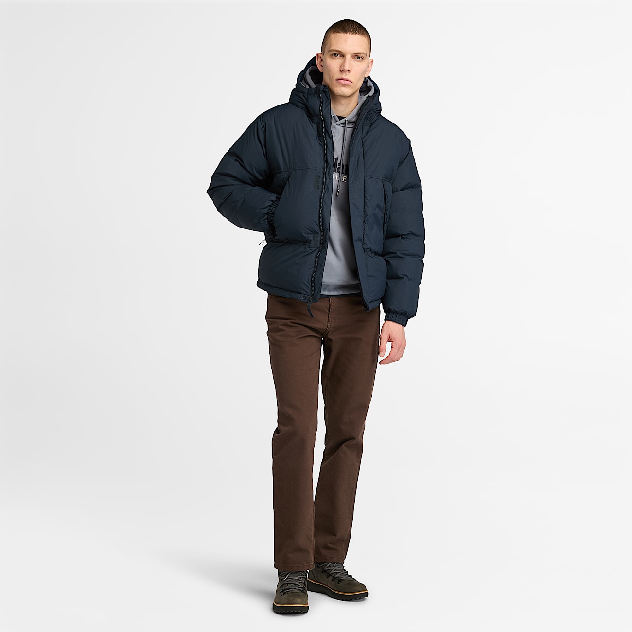 Piumino Idrorepellente Resistente Howker da Uomo in blu scuro