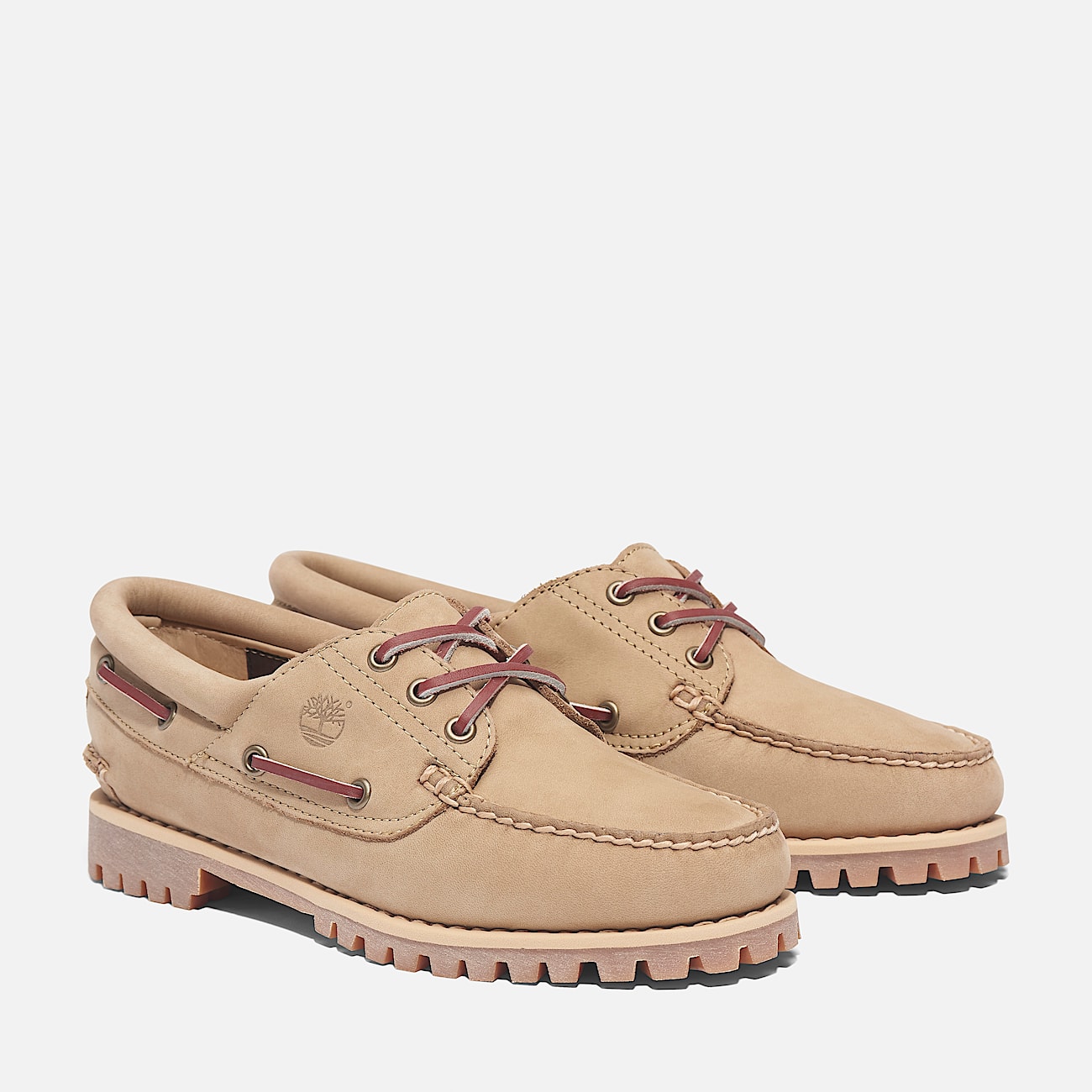 Noreen Boat Shoe for Women in Beige