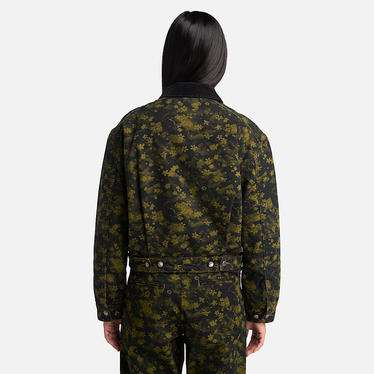 Strafford Quilted Printed Jacket for Women in Dark Print