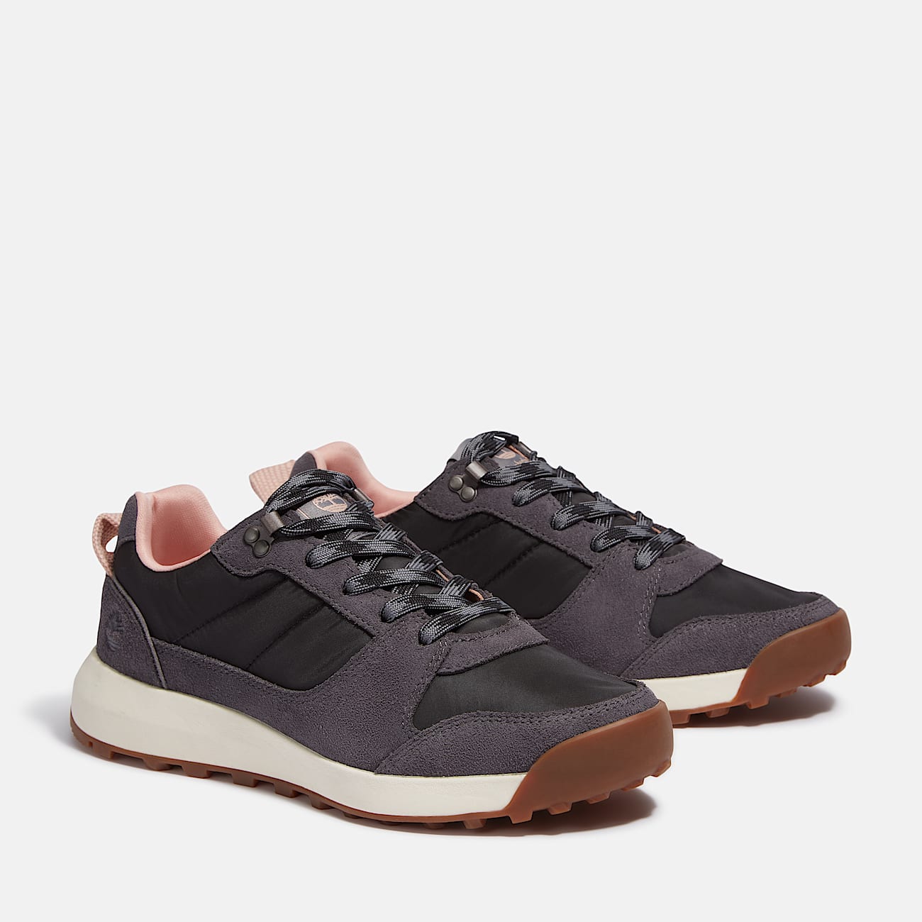 Retro Swift Low Lace-Up Trainer for Women in Black