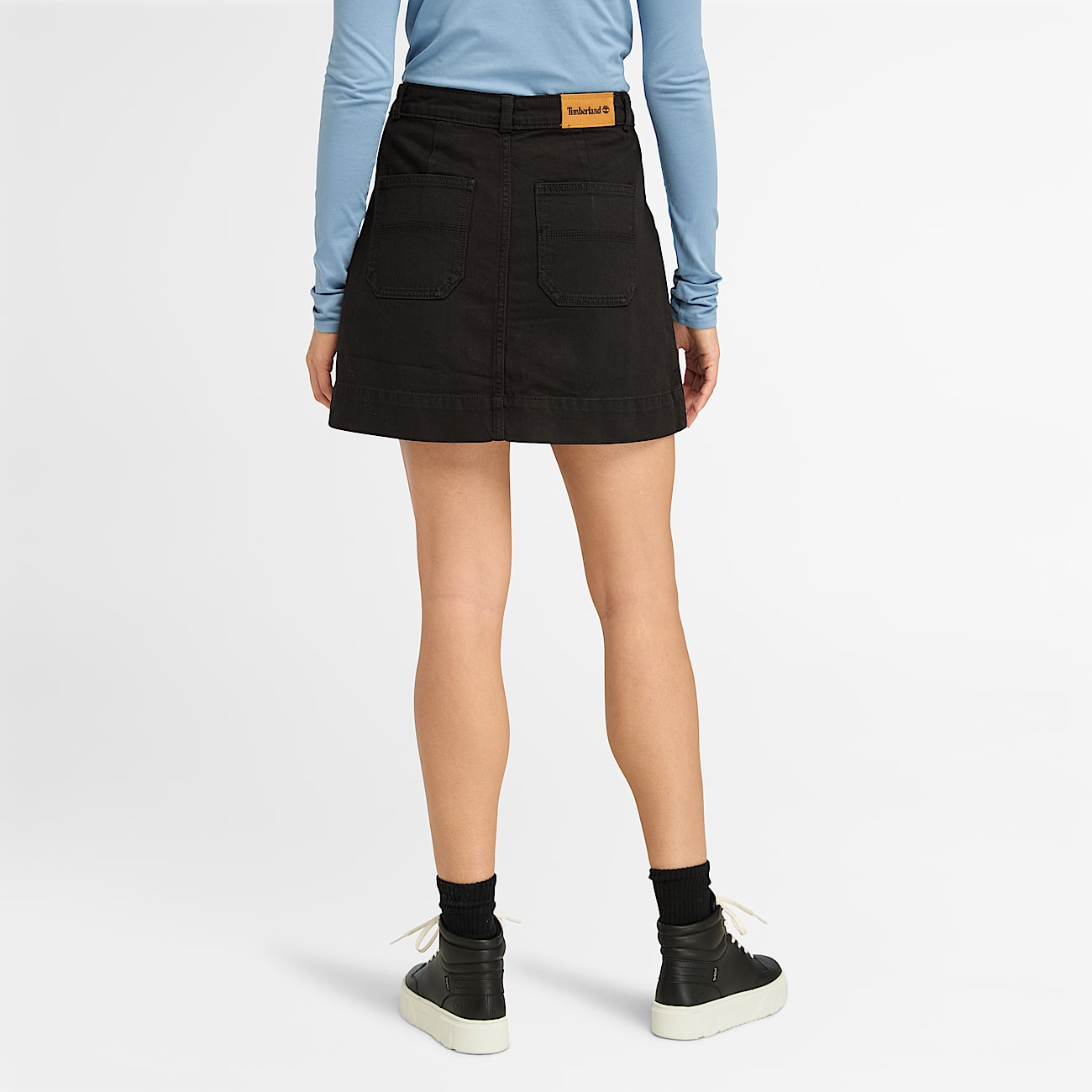 Refibra™ Fabric Skirt for Women in Black
