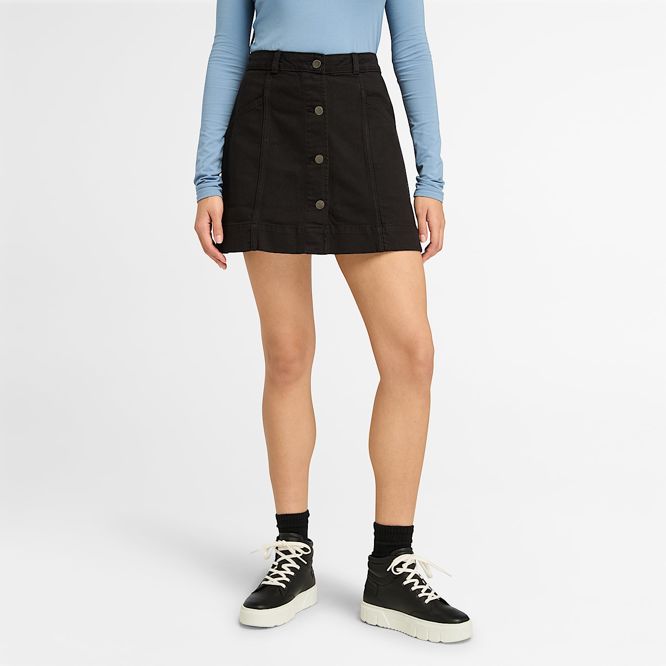 Refibra™ Fabric Skirt for Women in Black