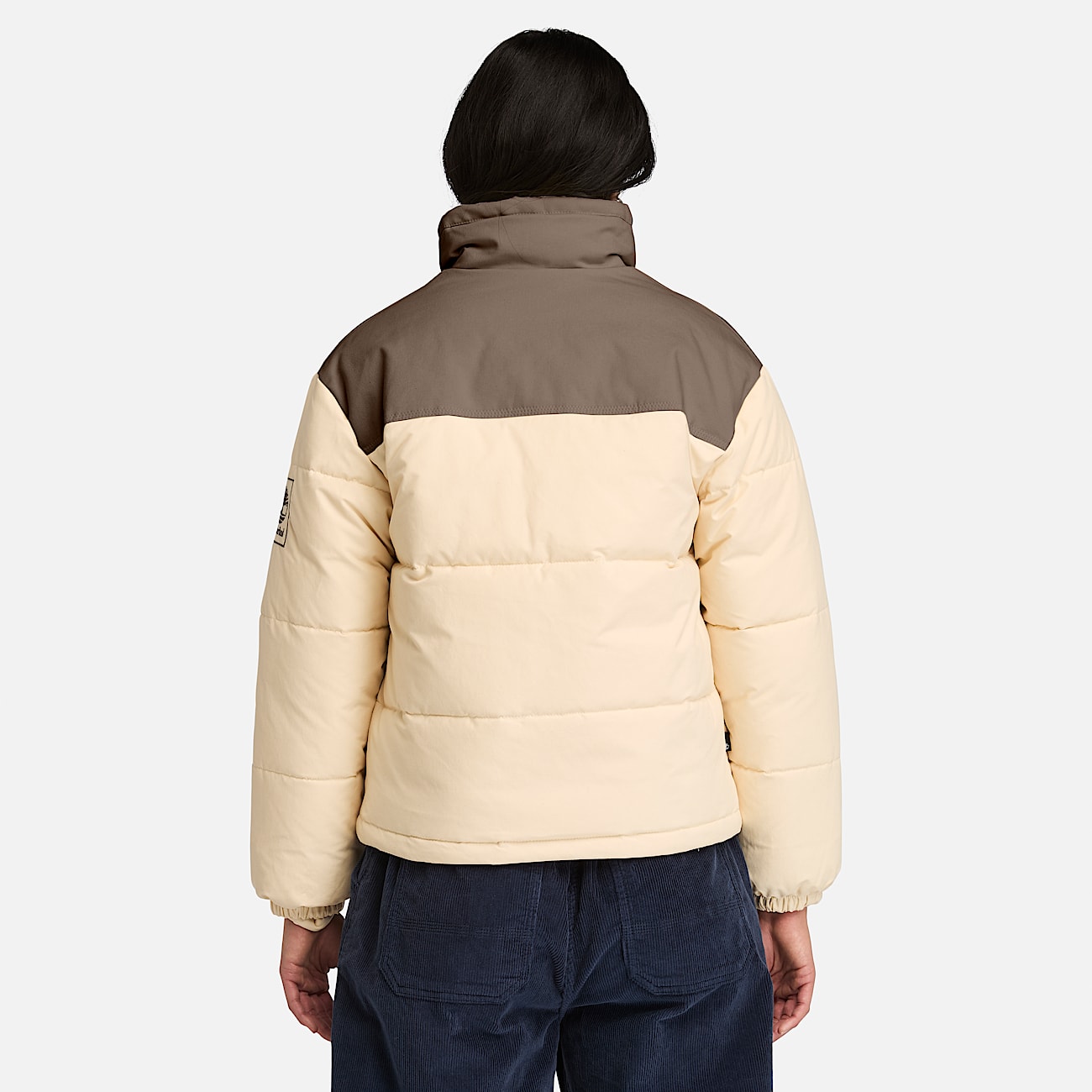 Welch Mountain Synthetic Insulated Puffer Jacket for Women in Beige