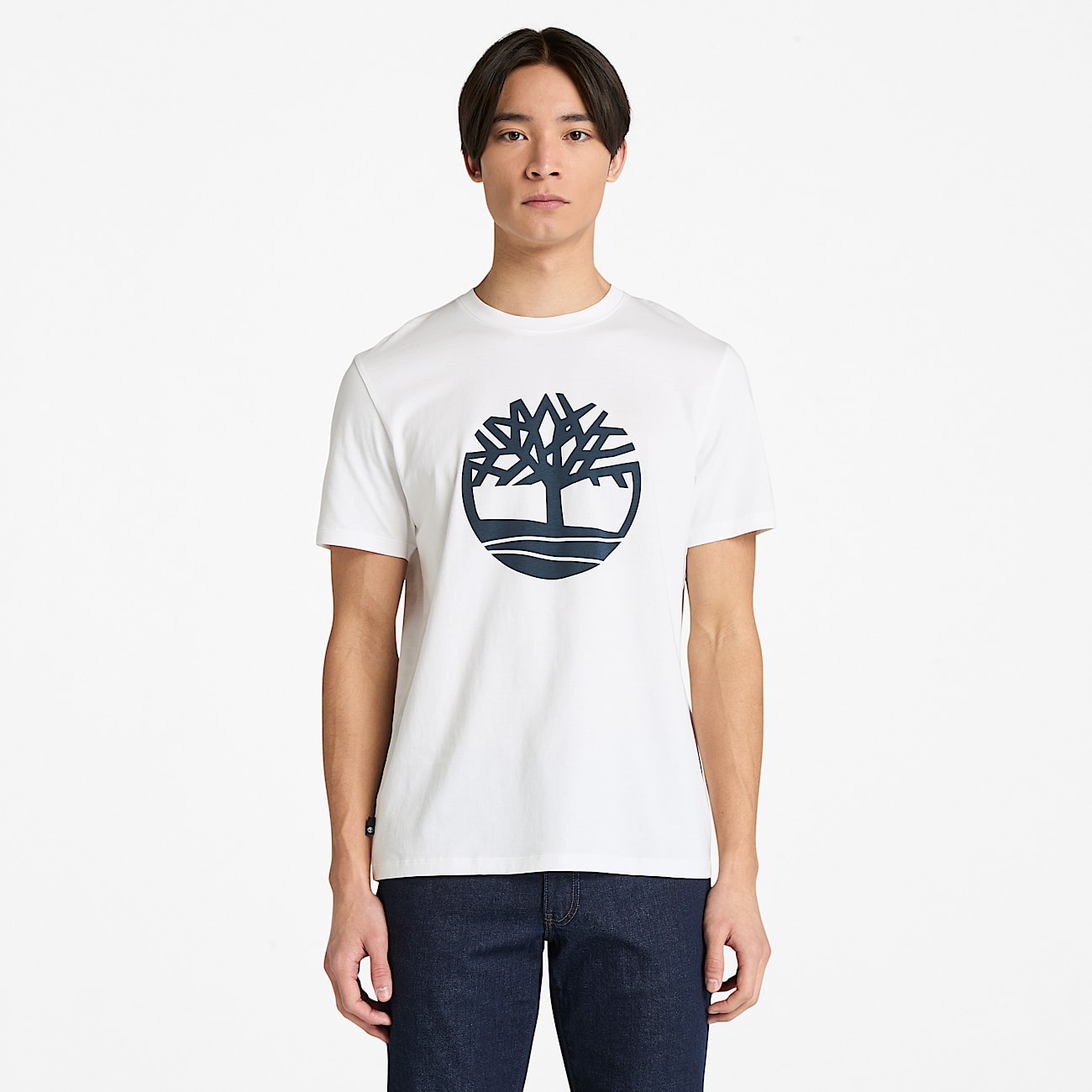 Northwood Tree Logo T-Shirt for Men in White