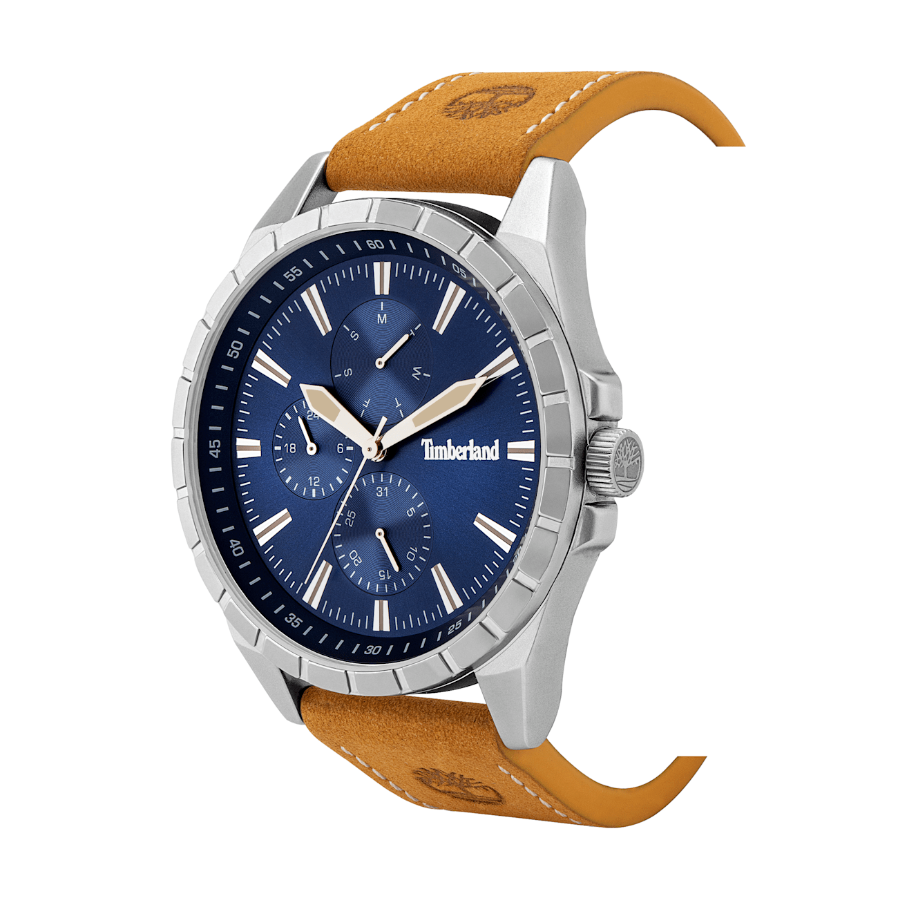 Boxborough Watch for Men in Blue/Brown