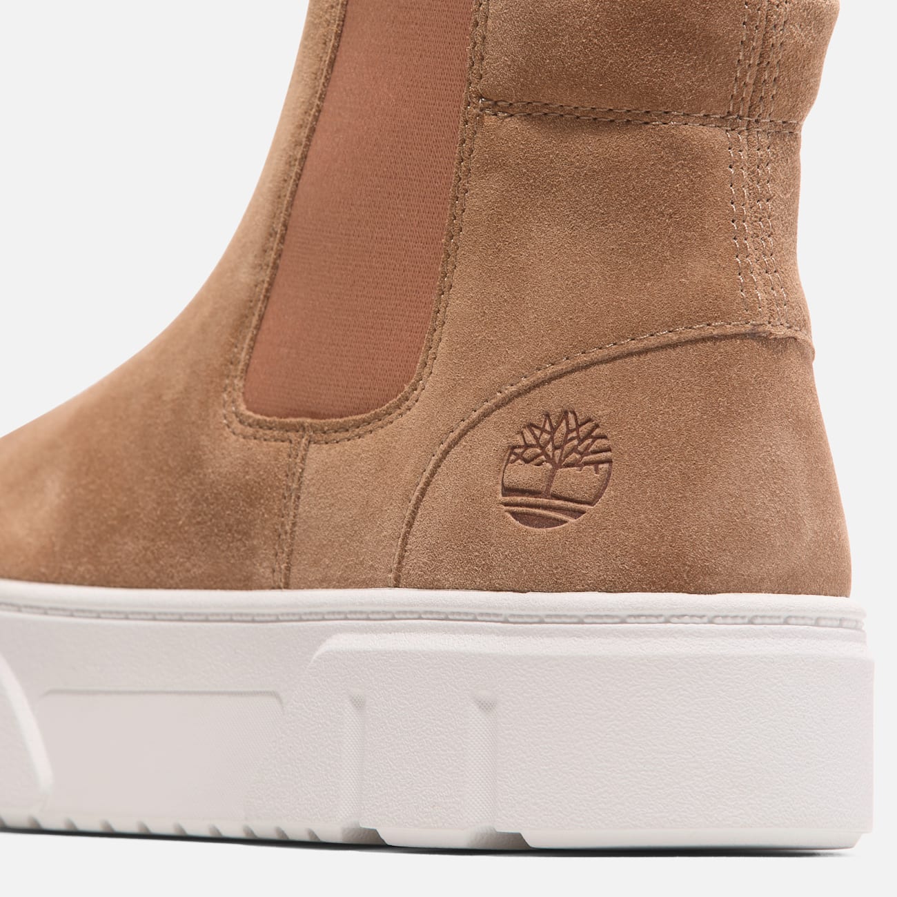 Laurel Court Mid Pull On Chukka Trainer for Women in Orange