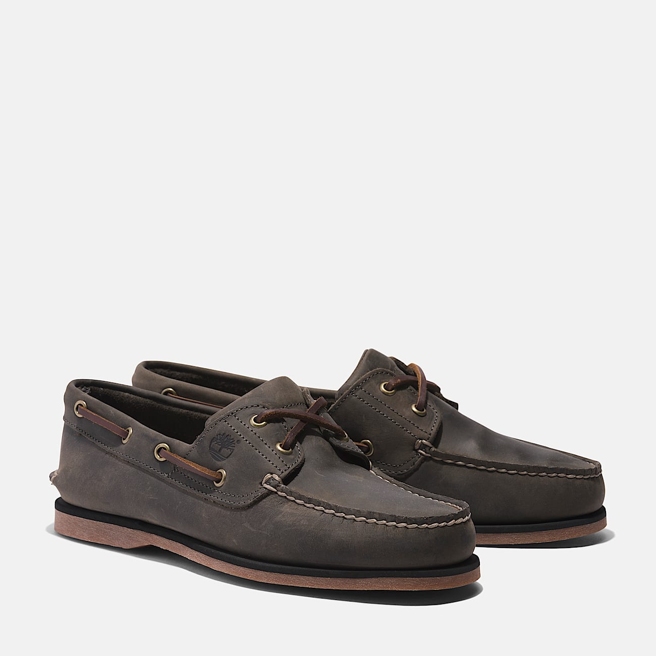 Classic Boat Shoe for Men in Grey