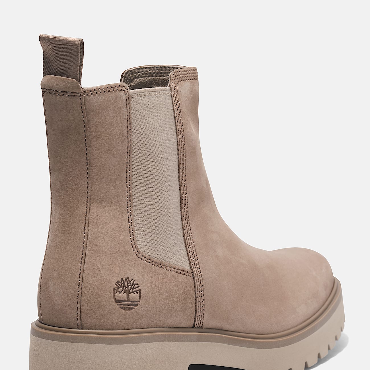 Carnaby Cool Mid Chelsea Boot for Women in Beige