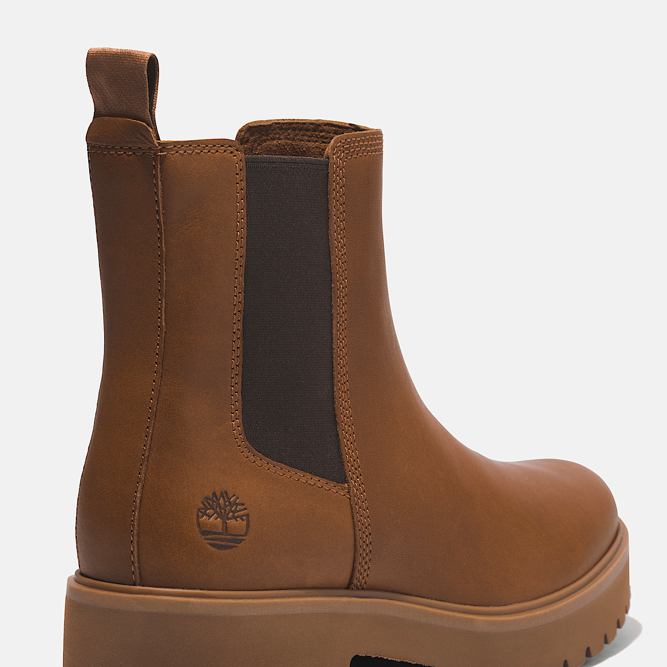 Botas de media caña Chelsea Carnaby Cool para mujer en marrón claro