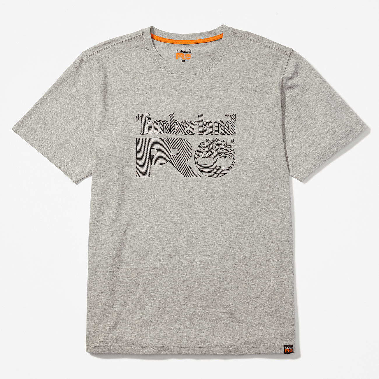 Timberland PRO® Textured Graphic T-Shirt for Men in Grey