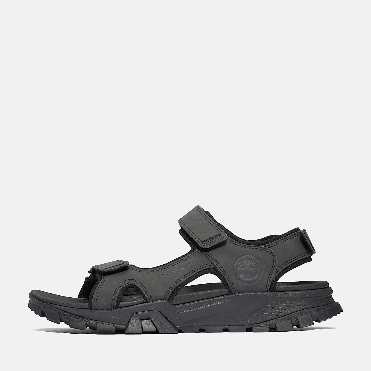 Sandale à double bride Lincoln Peak pour homme en noir