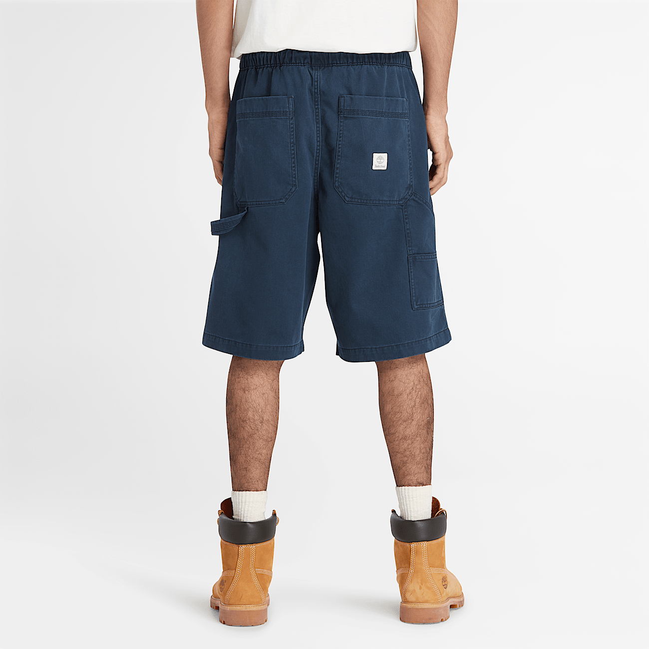 Heavy Twill Carpenter Shorts for Men in Navy