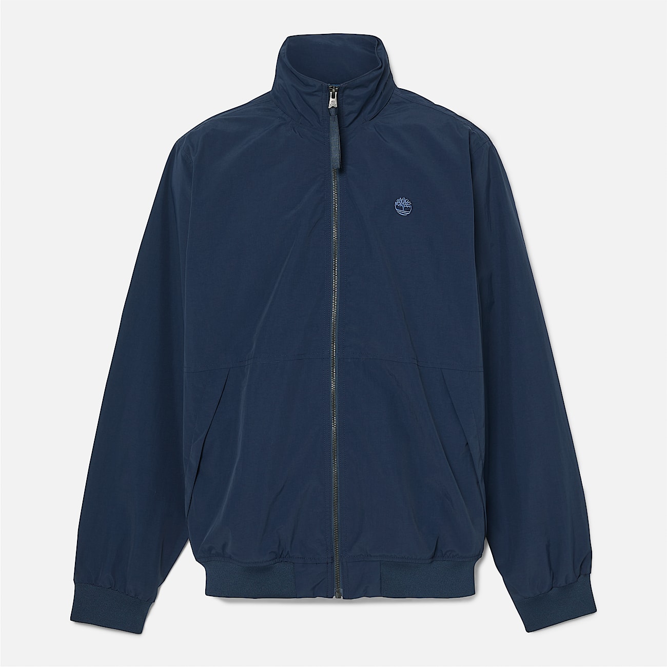 Blouson bomber résistant à l'eau pour homme en bleu foncé