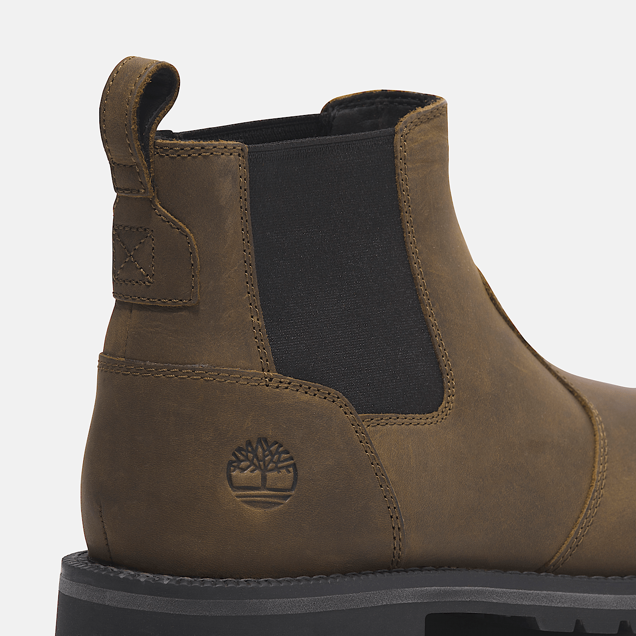 Halbhoher Redwood Falls Chelsea Boot fur Herren in Olivgrun