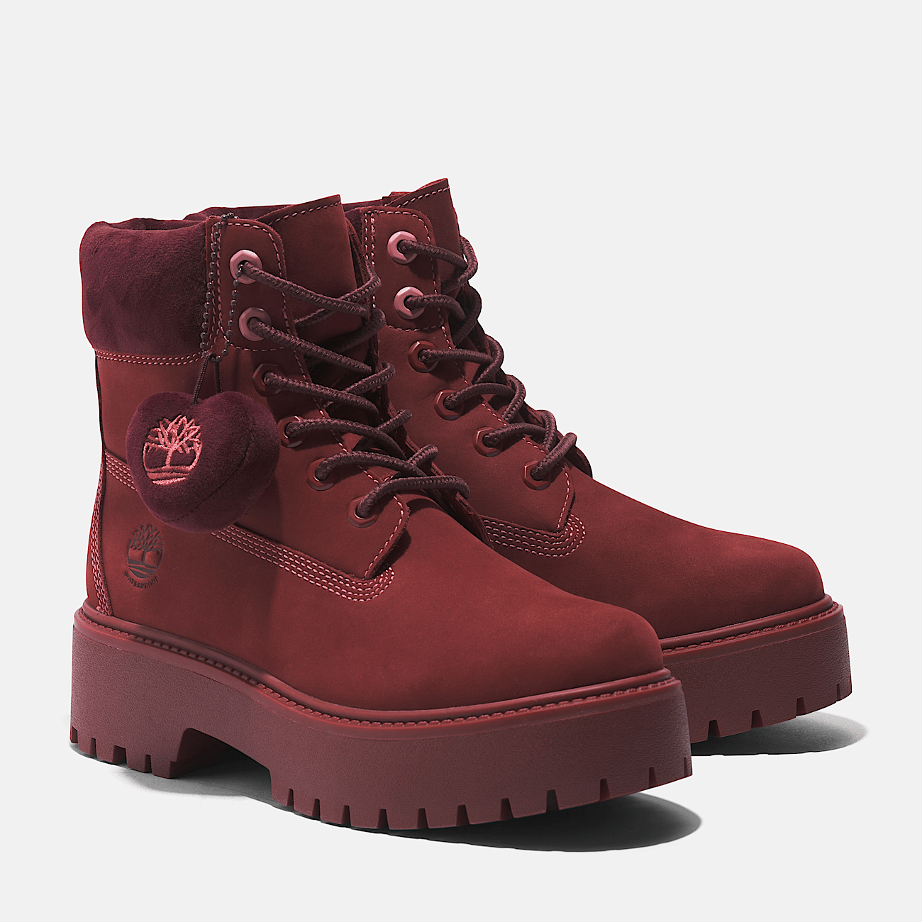 Timberland® Heritage Stone Street 6 Inch Boot for Women in Red