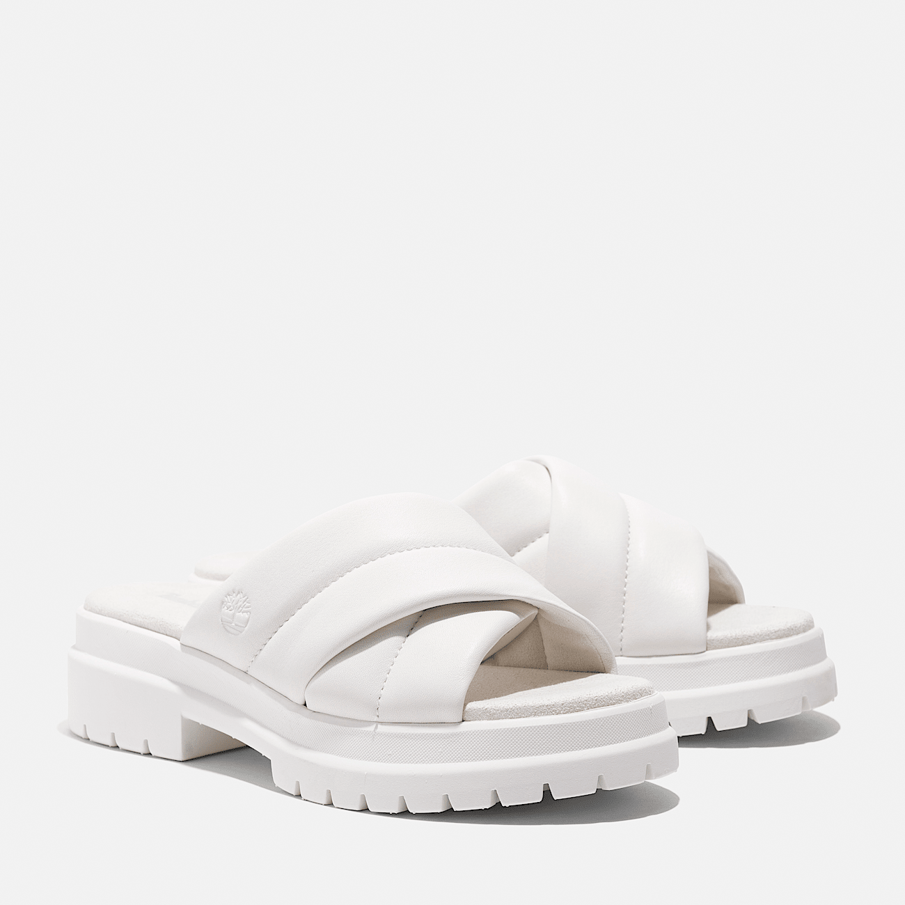 London Vibe Slide Sandal for Women in White